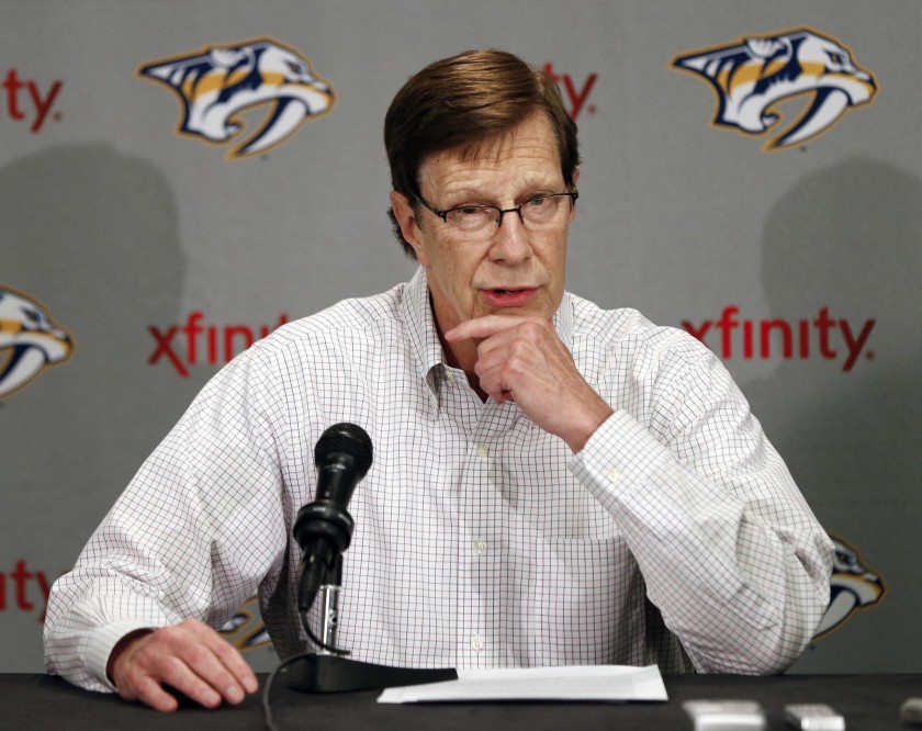 David Poile et le fiasco Fiala - Hockey Herald